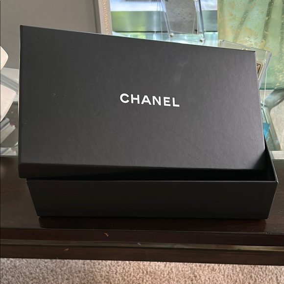CHANEL | Other | Chanel Black Box Wallet Or Scarf Box | Poshmark